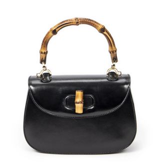 Gucci Crossbody Bags - Small Bamboo Top Handle Flap - Gr. unisize - in Braun - f&uuml;r Damen