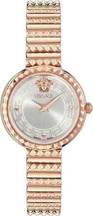 Versace Femme, Accessoires, Jaune, Taille: ONE Size Montre Greca Goddess Petite
