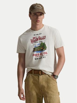 Polo Ralph Lauren T-Shirt 710P04979001 Wei&szlig; Classic Fit