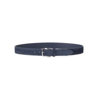 Orciani Homme, Accessoires, Bleu, Taille: 105 CM Suede Belt