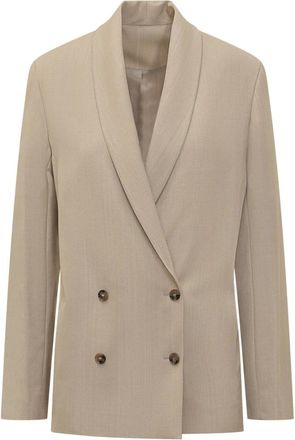 Loulou Studio Femme, Vestes, Beige, Taille: 36 FR Minka Jacket