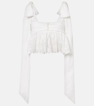 Chlo&eacute; Chlo&eacute; Top aus Baumwolle
