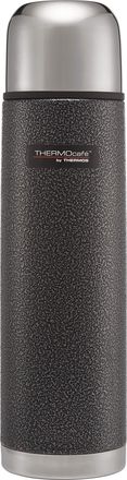 Thermocafé by Thermos Thermos ThermoCafé Edelstahl-Fläschchen, in Hammertone-Blau, 1 l, grau, 1 l
