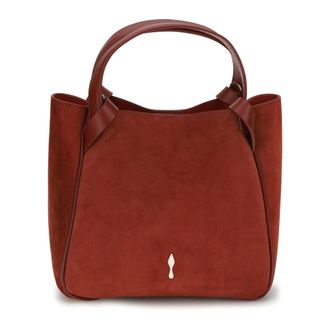 Christian Louboutin Mini Bettina Suede Tote - - Bags - Damen - Braun - ONE SIZE