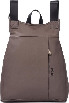 KCB Starker Diebstahlschutz-Rucksack, 100 % vegan, Taupe, 38