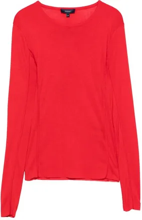 SOEUR Lester Long-sleeve Boat-neck T-shirt