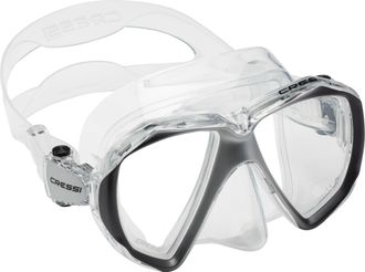 Cressi Liberty Duo MASK Clear SIL. Silver