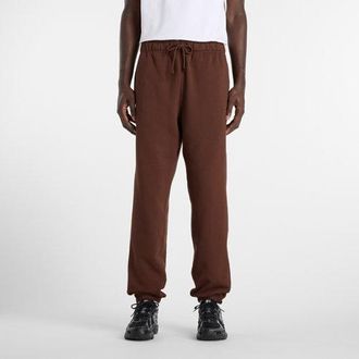 New Balance Herren Athletics French Terry Jogger in Braun, Baumwolle, Gr&ouml;&szlig;e 2XL