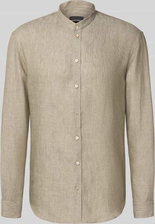 Emporio Armani Regular Fit Freizeithemd im lang&auml;rmeligen Design