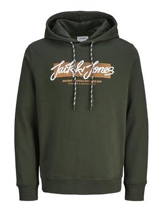 Jack & Jones Hood Sweat &agrave; Capuche Jjurban, Sac fourre-Tout, S Homme