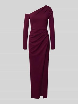 Lipsy Abendkleid im One-Shoulder-Look mit Gehschlitz