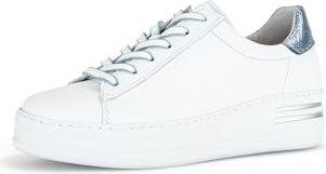 Gabor Baskets basses pour femme, chaussures basses, largeur supplémentaire légère (G), Blanc Azur 52, 39 EU