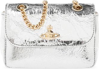Vivienne Westwood Femme, Sacs, Gris, Taille: ONE Size Sac &agrave; bandouli&egrave;re avec logo