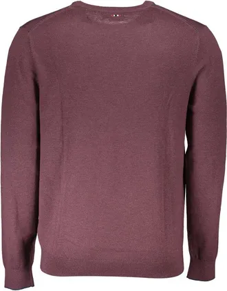Napapijri Wool Crew Neck Sweater - Purple