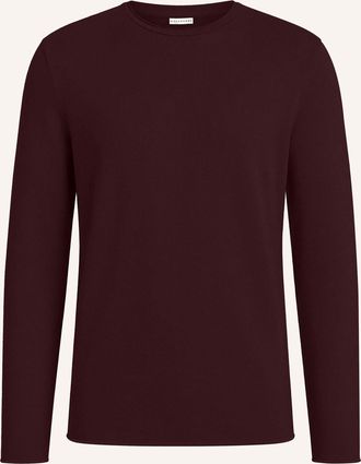 Kiefermann Kiefermann Kiefermann Herren French-Terry Sweatshirt Mit Offenen Kanten Frankon rot