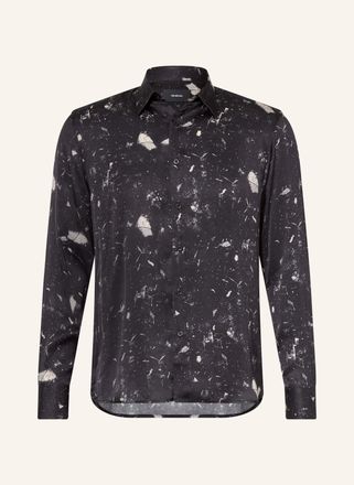 IM BRIAN Im Brian Hemd Slim Fit schwarz