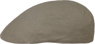 Cappellishop Lipodo Flatcap Schirmmütze Herren - Mütze in Einheitsgröße (55-60 cm) - Cap aus 100% Baumwolle - Schiebermütze Oliv