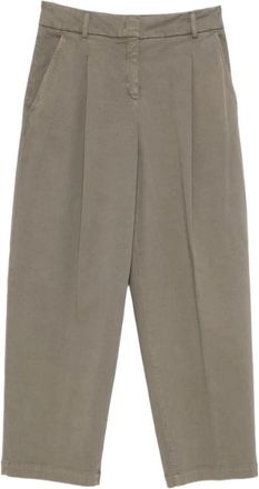 Via Masini 80 Weite Hose - - Trousers - Damen - Gr&uuml;n - M