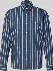 Bugatti Regular Fit Freizeithemd mit Kentkragen