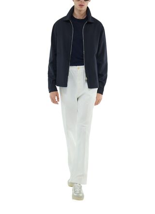 Fursac Blouson en Cavalry twill de coton - Taille XXL - Homme