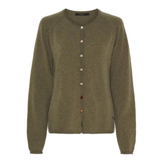 BTF-CPH Alice Kaschmir-Cardigan - - Knitwear - Damen - Gr&uuml;n - M