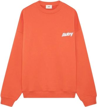 Autry Femme, Sweatshirts et sweats &agrave; capuche, Orange, Taille: 42 FR SweaT-shirts