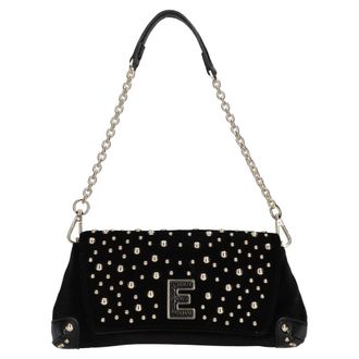 Ermanno Scervino Samttasche - - Bags - Damen - Schwarzk - ONE SIZE