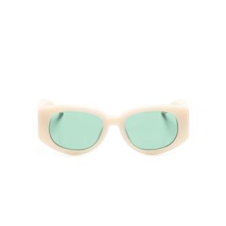 Casablanca Femme, Accessoires, Beige, Taille: ONE Size Wave Lunettes de soleil