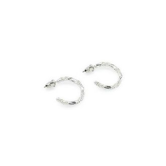 Au Printemps Paris Creolen - Silber