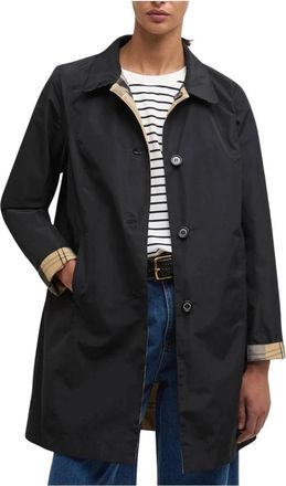 Barbour Femme, Manteaux, Noir, Taille: 44 FR Babbity Reversible Showerproof Jacket