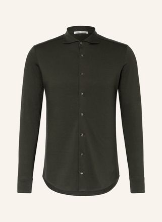 Stefan Brandt Jerseyhemd Otis Slim Fit gruen