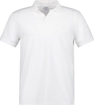 Polo Ralph Lauren Herren Polo-Shirt wei&szlig; Slim Fit