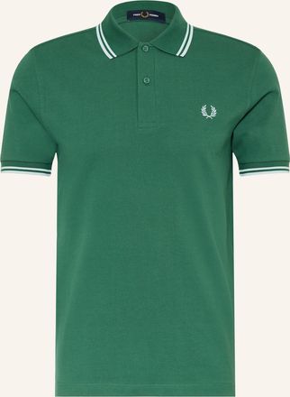 Fred Perry Piqu&eacute;-Poloshirt gruen