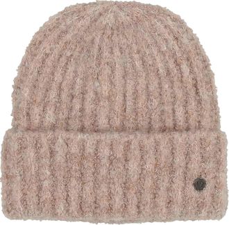 Fraas Kuschelige gerippte Strickm&uuml;tze | Nachhaltig hergestellt - Sustainability Edition | Recyceltes PET Sand