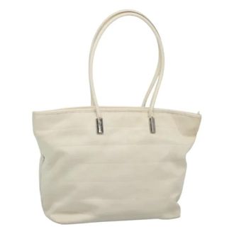 Gucci Pre-owned Nylon sacs-gucci - Femme - Pre-owned - Beige - Taille: ONE Size