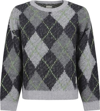 Emporio Armani Homme, Pulls, Multicolore, Taille: S Rhombus Sweater