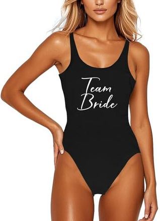 Generic Maillot De Bain Femme 1 Pieces imprim&eacute; Lettres pour Vacances et journ&eacute;es Marines