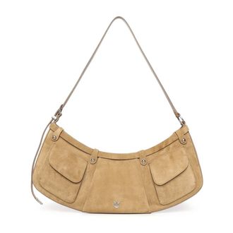 Pinko Pinko, Femme, Sacs, Beige, Taille: ONE Size Sacs &agrave; &eacute;paule