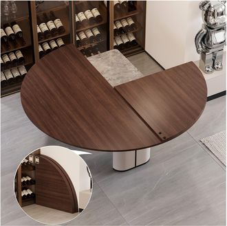 Generic Tragbare, runde, Faltbare Tischplatte, tempor&auml;re Esstischverl&auml;ngerung for den gewerblichen und privaten Gebrauch, z. B. for Hochzeiten, Partys oder Ka