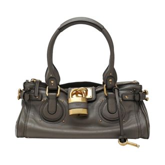 Chlo&eacute; Femme, Sacs, Gris, Taille: ONE Size Paddington Bag
