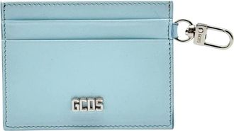 GCDS Gcds, Femme, Accessoires, Bleu, Taille: ONE Size Porte-cartes compact