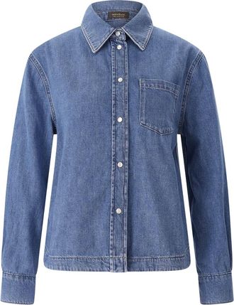 Windsor Bluse aus Denim