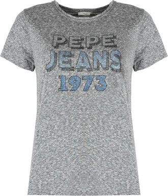 Pepe Jeans London Bibiana - Femme - Tops - Gris - Taille: 36 FR
