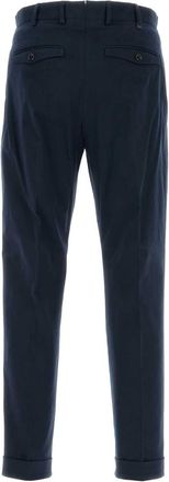 Pantaloni Torino Rebel 1 Pleat Trousers - Navy