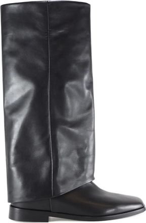 Notabene bottines Lupe à bout carré - Noir