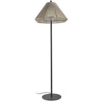 Faro Barcelona Saigon out 1950 C70 Stehlampe Grau/Beige 71569-09