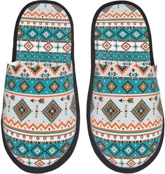 Generic L&eacute;g&egrave;re Pantoufles Azt&egrave;que bleu Maison Pantoufles Classiques Chaussons Homme pour Homme Hiver Maison L