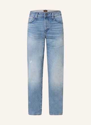 HUGO BOSS Jeans Onyx Selveedge Slim Tapered Fit blau