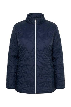 Ulla Popken Steppjacke HYPRAR Steppjacke wasserabweisend Stehkragen