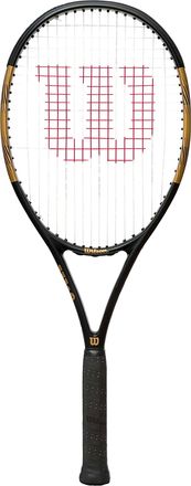 Wilson Serena Erwachsene Tennisschläger Elite 103, Schwarz/Gold (Grip 3 (4 3/8 Zoll)